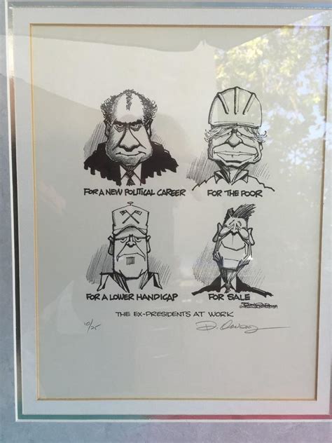 Political Cartoon By Paul Conrad Limited Edition 1835730387