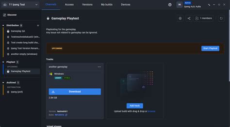 New ADT Hub V App Layout AccelByte Documentation