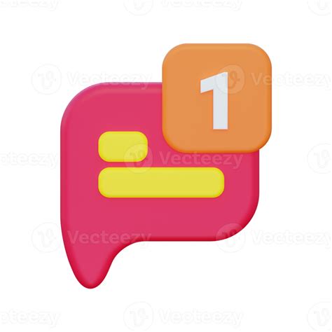 3d Chat Inbox Icon 10872719 Png