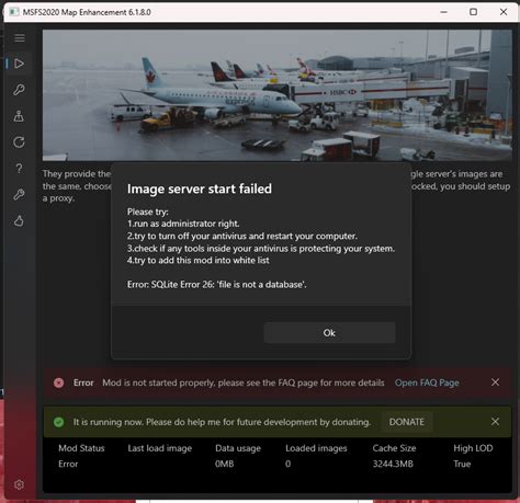 Erro26 Sqlite On Startup · Issue 267 · Derekhemsfs2020 Map Enhancement · Github