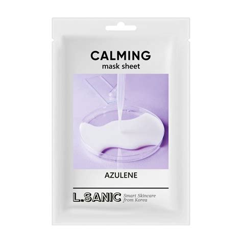 Маска L.SANIC Azulene Calming Mask Sheet