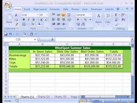 Excel Basics Chart Basics Excel Charts Excel Excel Spreadsheets Excel Shortcuts