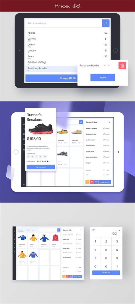 Point Of Sale App Ui App Ui App Sales Dashboard