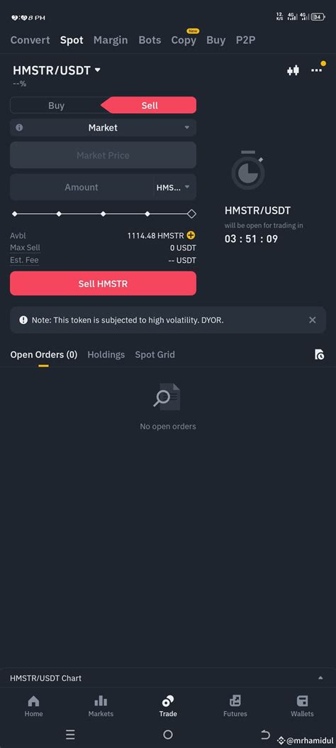 Only 4 Hour Later Start Hamester Token Sell🥰🥰🤭🤗 Hamstr Mrhamidul On