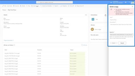 Uso Compartido De Flujos De Trabajo En Microsoft Power Automate