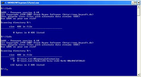 Good Alternate Data Streams Ads Hexacorn