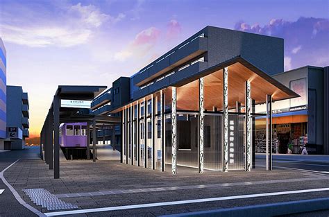 京福電気鉄道 嵐山線 北野白梅町駅に新駅舎2021年3月 供用開始 鉄道ニュース 鉄道チャンネル