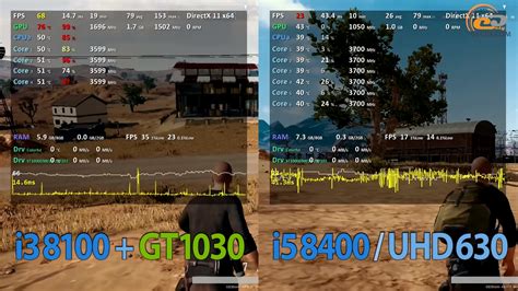 Сравнение Intel Core I3 8100 Geforce Gt 1030 против Intel Core I5 8400 а нужна ли Geforce Gt