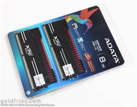 ADATA XPG V3 2400 MHz 8GB Kit DDR3 Overclocking RAM Review Goldfries