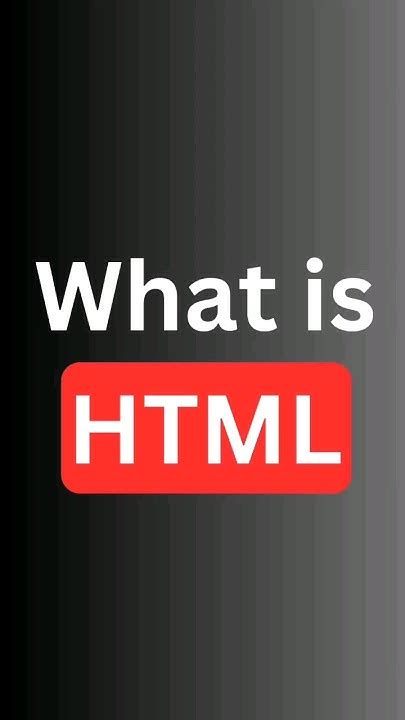 What Is Html Html Webdevelopment Coding101 Youtube