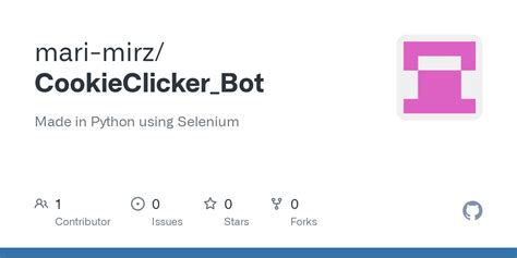 Github Mari Mirzcookieclickerbot Made In Python Using Selenium