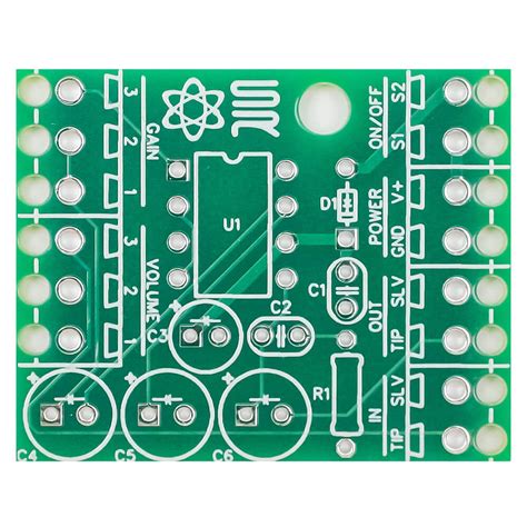 Lm386 Audio Amplifier Pcb Pcb C Lm386