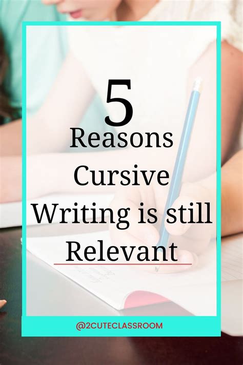 Reasons Cursive Writing Is STILL Important Learning Cursive Teaching Cursive Cursive Writing