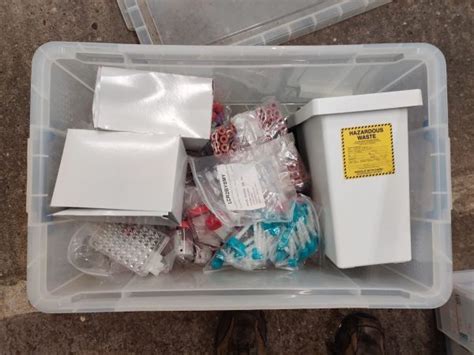 Lab Box Test Tubes Revival Props