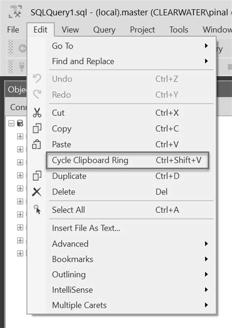 Cycle Clipboard Ring SQL In Sixty Seconds 129 SQL Authority With