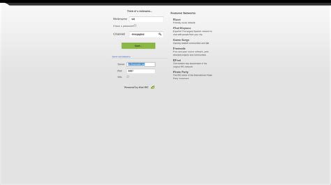 How To Connect To Irc Through Console App Or A Web Client On Linux