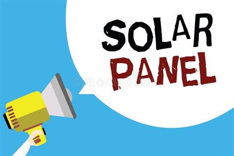 Writing Note Showing Solar Panel Business Photo Showcasing Designed To Absorb Suns Rays Source