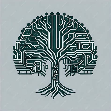 Premium Ai Image Technature Fusion Empowering Financial Growth In A Digital Era Generative With Ai