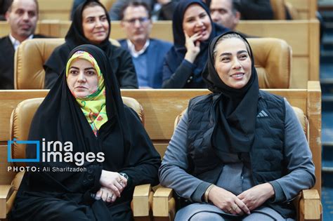 عکس جدید دختر پزشکیان در مراسم تجلیل از مدل آوران المپیک و پارالمپیک