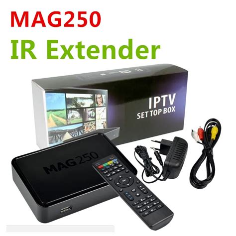Iptv Set Top Box Mag Same With Mag Iptv Mag With IR Extender Linux K TV Box Media