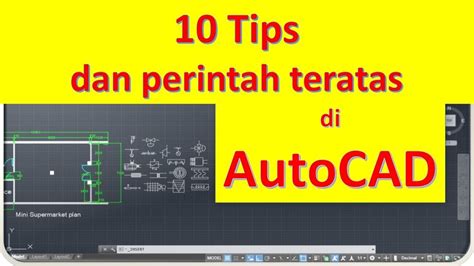 Perintah Dasar Autocad Lengkap Belajar Autocad Eroppa