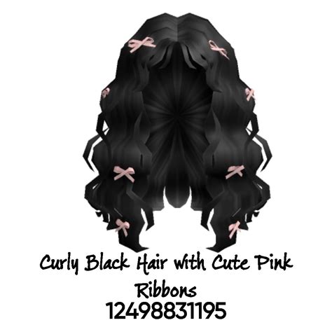 ﹐ᐢᐢ﹐ Brown Hair Roblox Black Curly Hair Black Hair Roblox
