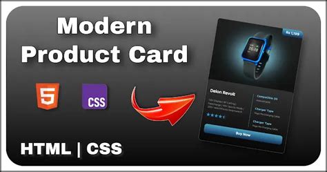 Create Responsive Product Card Using Html And Css