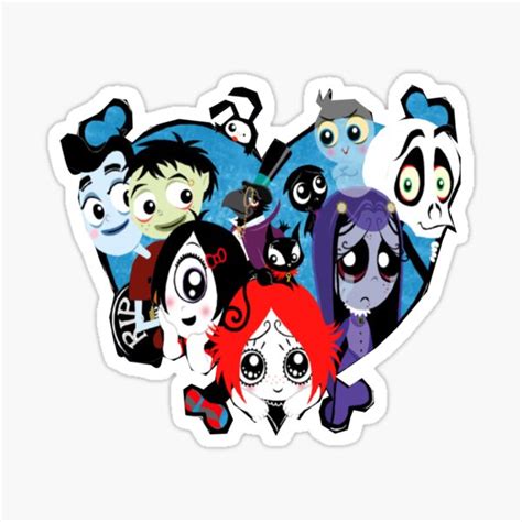 Ruby Gloom Stickers Redbubble