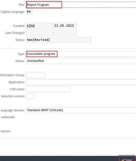 How To Create Basic Sap Abap Program