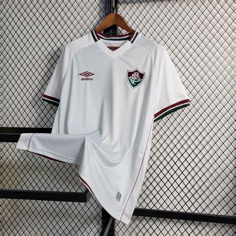 Camisa Branca De Futebol Fluminense 21 22 F E Masculina Shopee Brasil