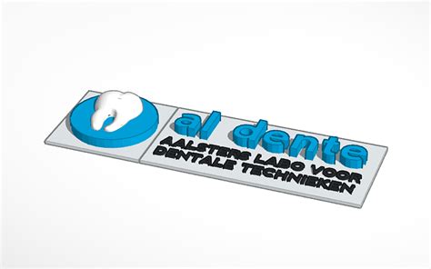 3d Design Al Dente V3 Echte Tand Tinkercad