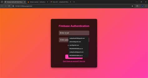 Firebase Webdevelopment Frontend Javascript Css Html Learning