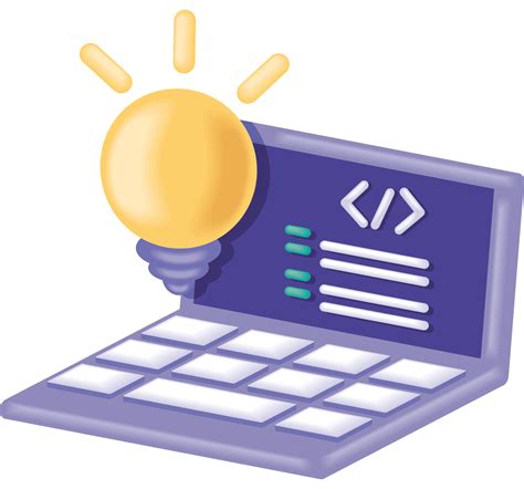 Computer Laptop And Program Code Development 48879308 Png