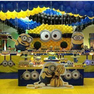 90 Lindas Ideas Para Fiesta De Los Minions Fiestas De Cumpleaños De