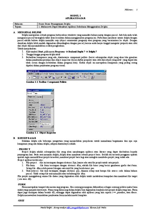 Pdf Latihan Delphi 7 Peewe Gazskinz