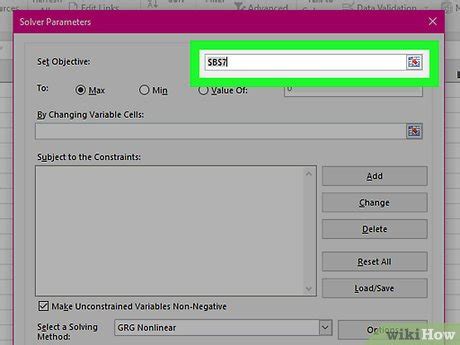 How To Use Solver In Microsoft Excel With Pictures WikiHow