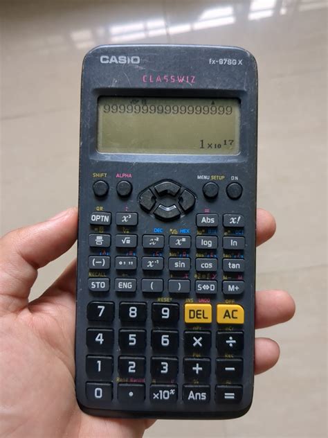 Casio Scientific Calculator Fx 97sgx Hobbies And Toys Stationery