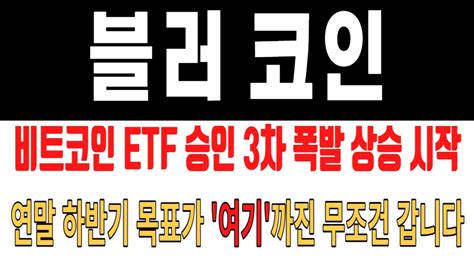 코인 블러 블러 코인분석 목표가 도달 전략 공개 Youtube