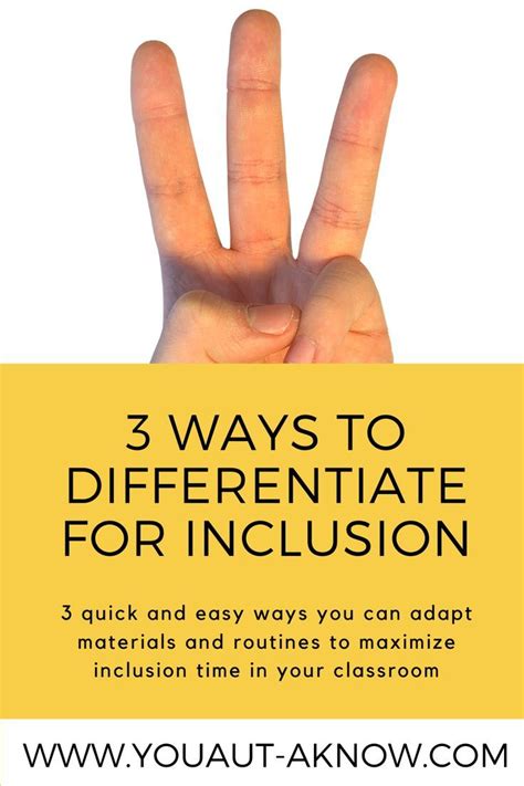 Top 3 Ways To Differentiate For Inclusion Artofit