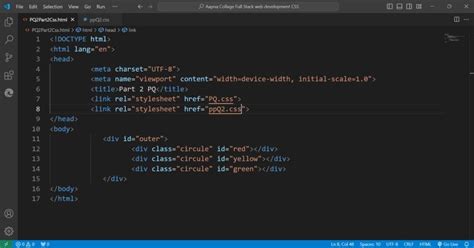 Html Css Html Css Trafficsignalstaticwebpage Learning