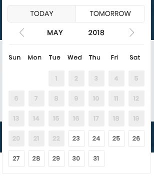 Angular Add TODAY And TOMORROW Options In Datepicker Stack Overflow