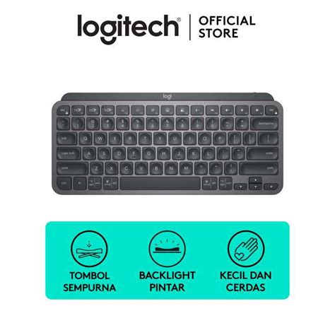 Jual Logitech Mx Keys Mini Keyboard Graphite Di Seller Logitech Official Store Gudang Blibli
