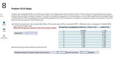 Solved Problem 10 31 Algo Large Scale Integrated Lsi