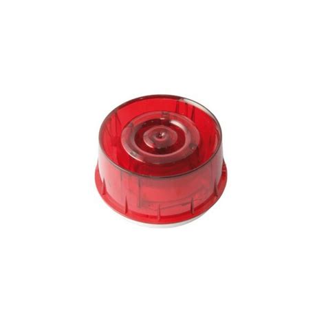 System Sensor WSS PR N Wall Mounted Sounder Strobe Red Lens Discount Fire Systems UK