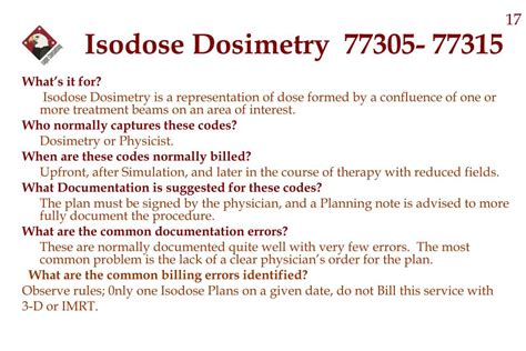Ppt Section 8 Radiation Oncology Dosimetry Cpt Codes 77300 77370 Powerpoint Presentation