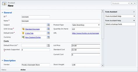 Creating Products In Dynamics Crm 2011 Magnetism Solutions Nz