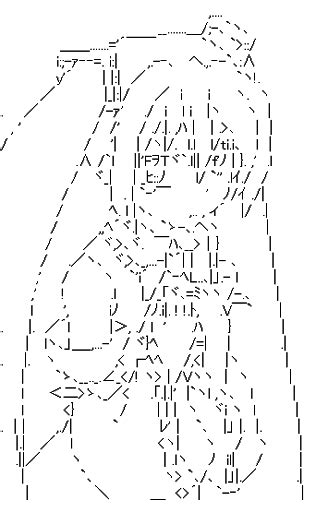 Hatsune Miku ASCII Art List Ascii Art Text Art Hatsune Miku