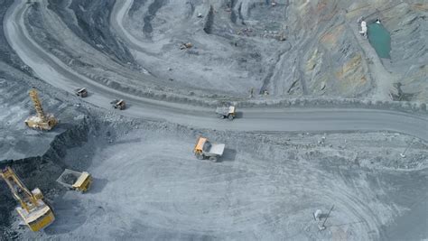 View Pit On Extraction Ore Work Stock Footage Video 100 Royalty Free 1017987121 Shutterstock
