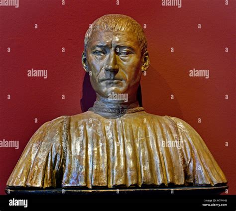 Portrait Of The Filippo Strozzi 1475 Florence By Benedetto Da Maiano