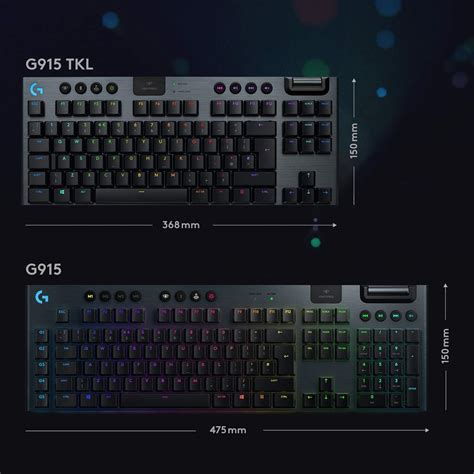 Logitech G915 Tkl Tenkeyless Lightspeed Rgb Philippines Ubuy